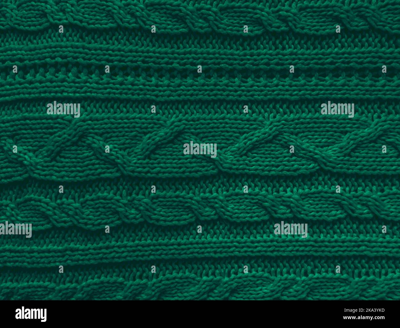Handmade knitted material with detail woven threads Stock Photo - Alamy