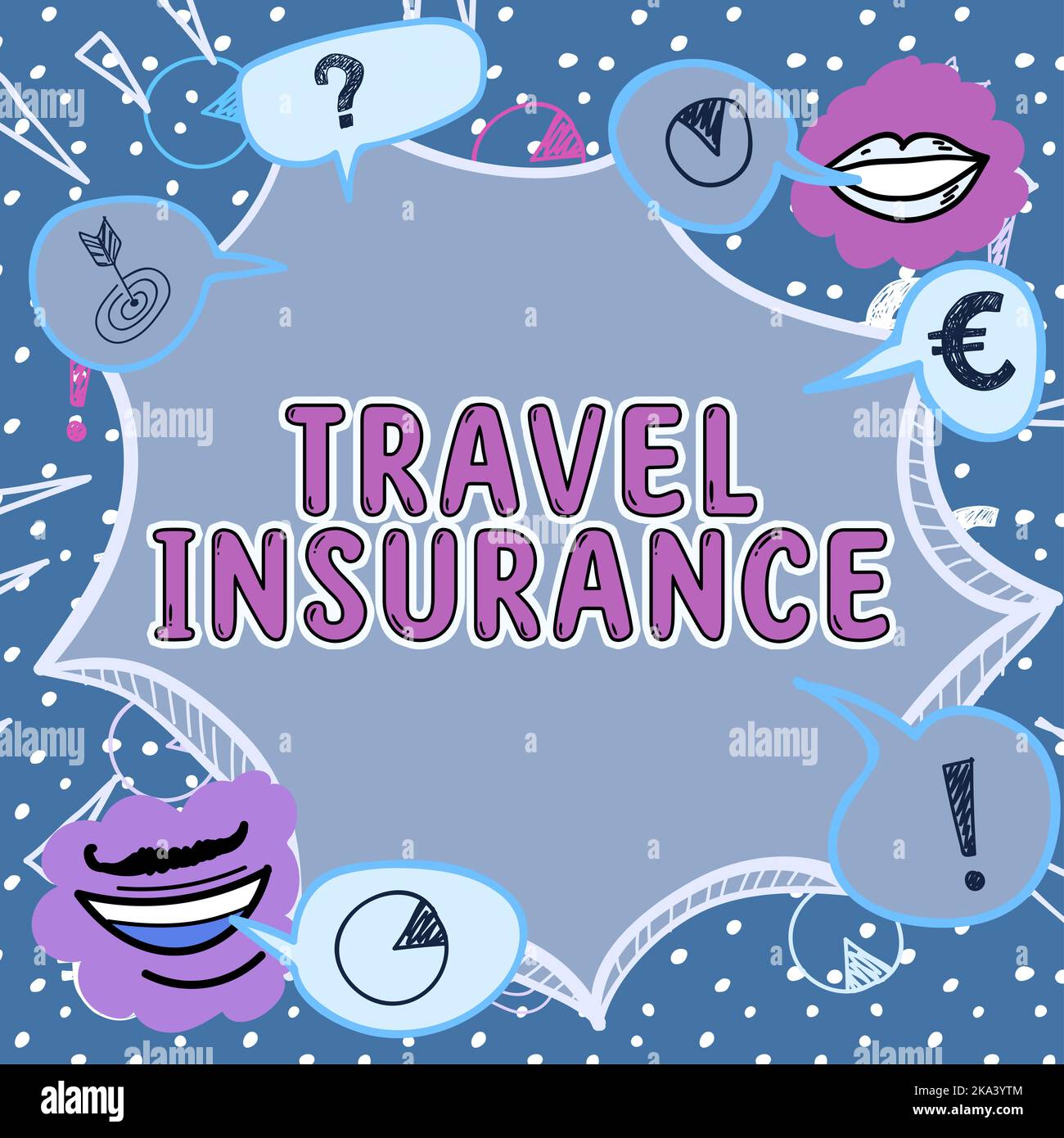 Handwriting text Travel Insurance, Business idea a workforce not ...