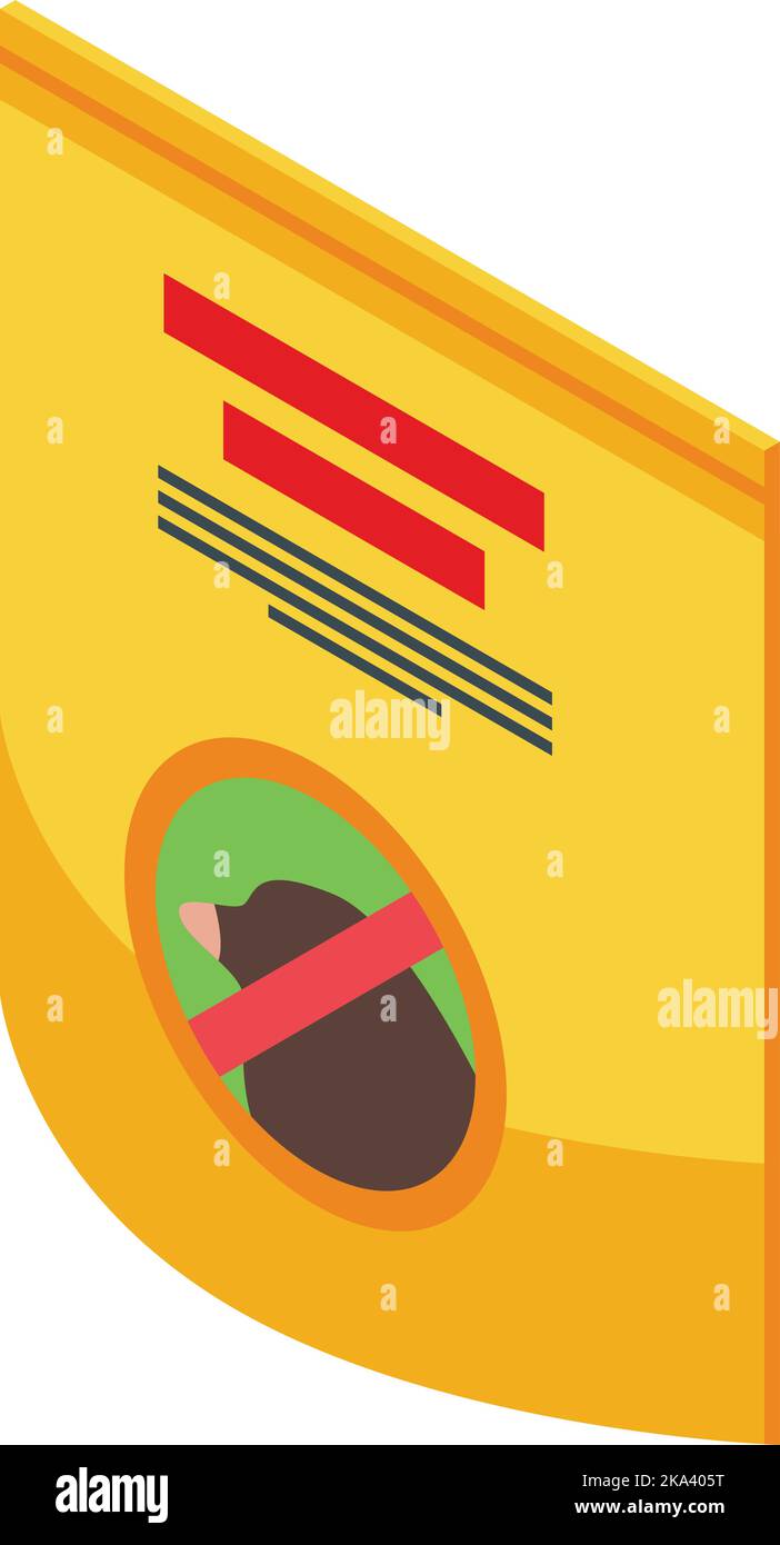 Antimole pack icon isometric vector. Mole animal. Hole ground Stock ...