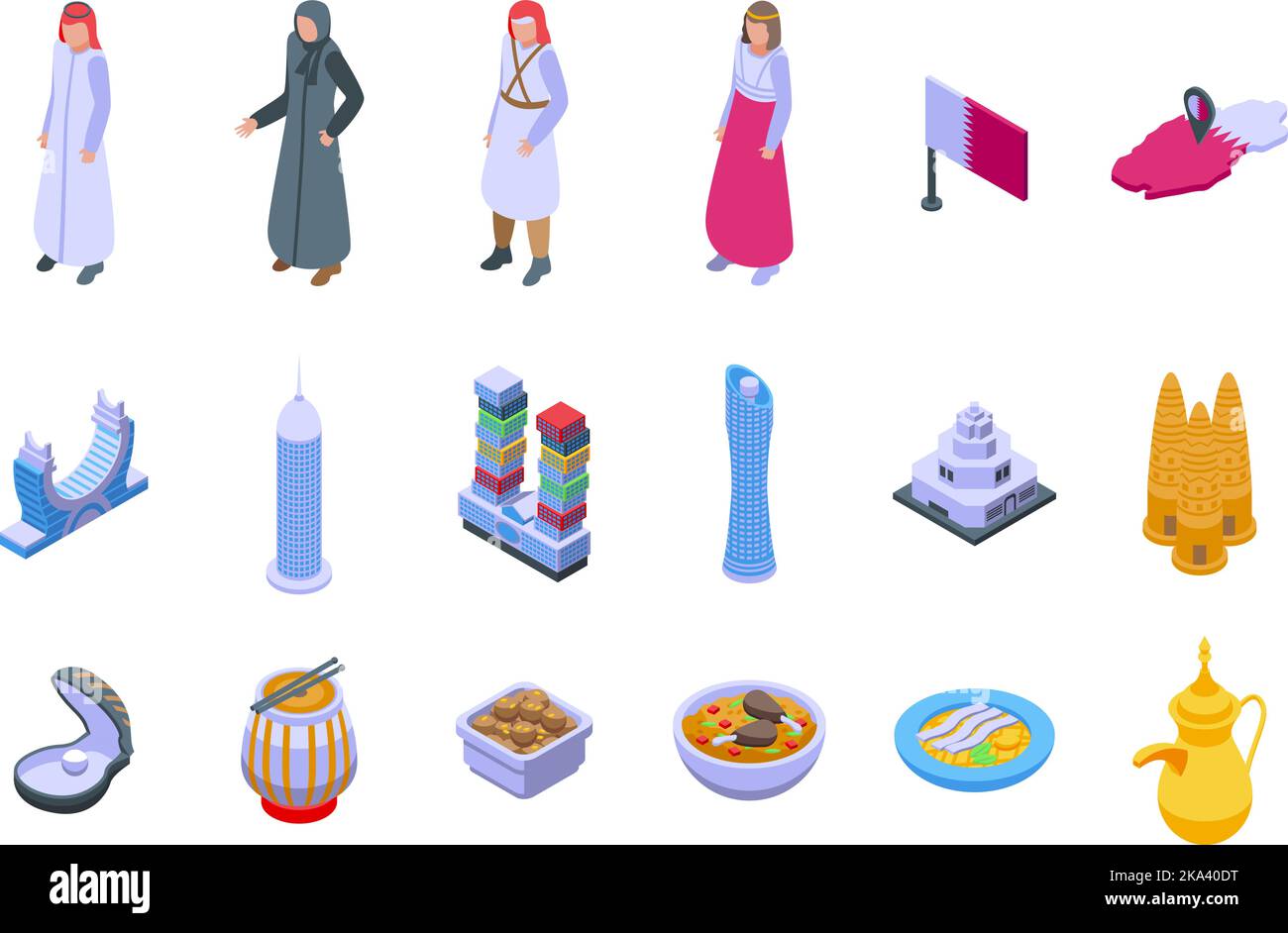 Qatar football crowd Stock Vector Images - Alamy