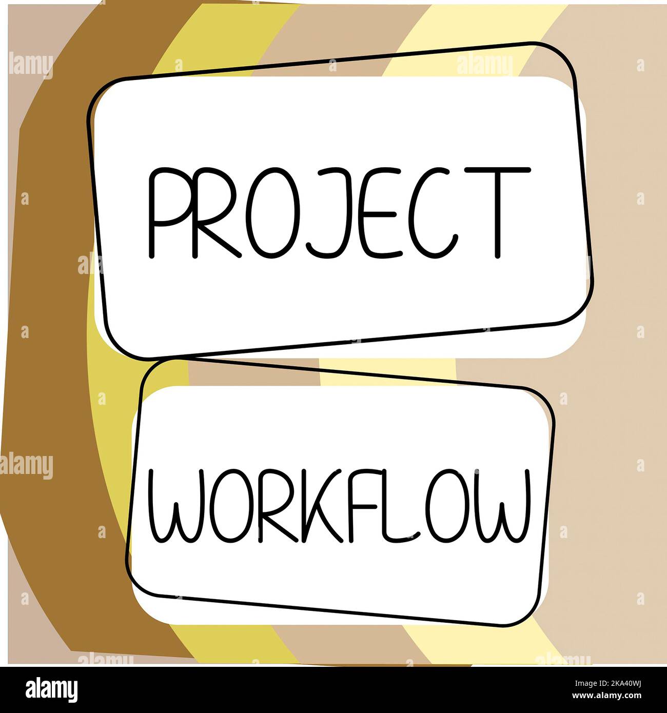 Text showing inspiration Project Workflow, Word for evaluate your ... Text showing inspiration Project Workflow, Word for evaluate your ...