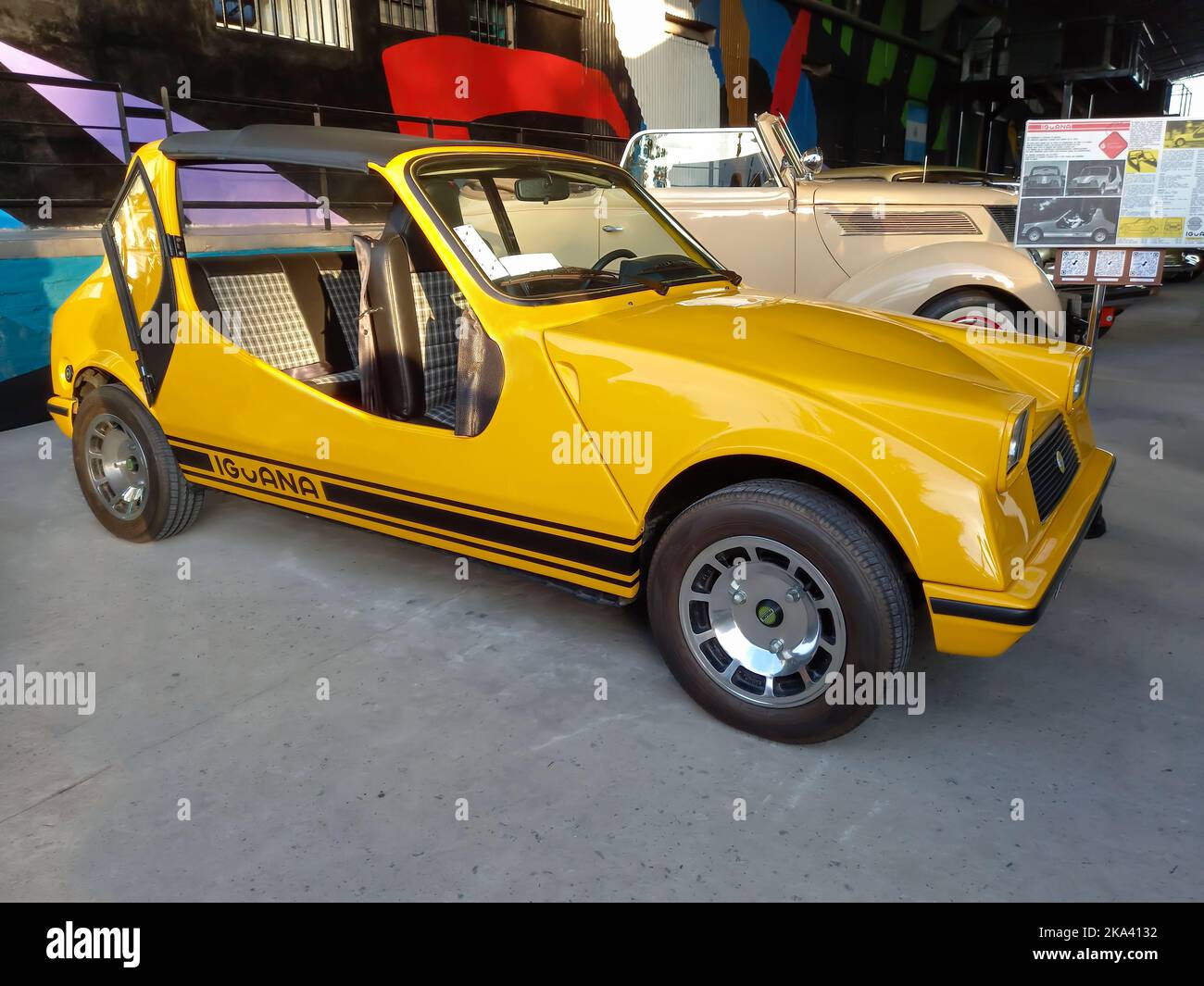 Avellaneda, Argentina - May 7, 2022: Old yellow buggy Renault Puelche ...