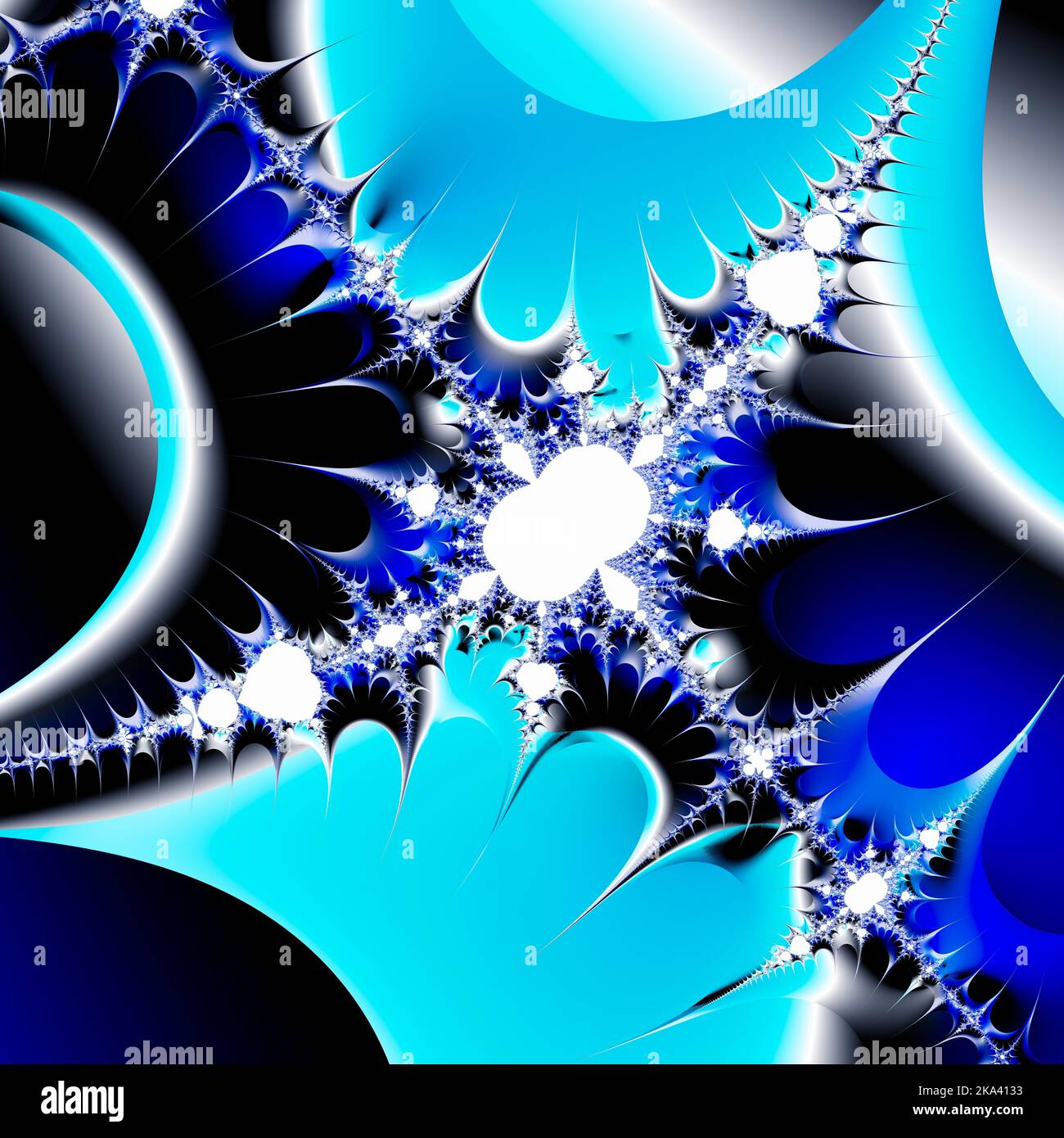 Take a look in the nice infinity of computer rendered visual art fractals - abstract design ...