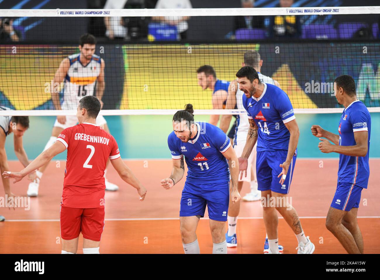 France volleyball National Team. Volleyball World Championship 2022 ...