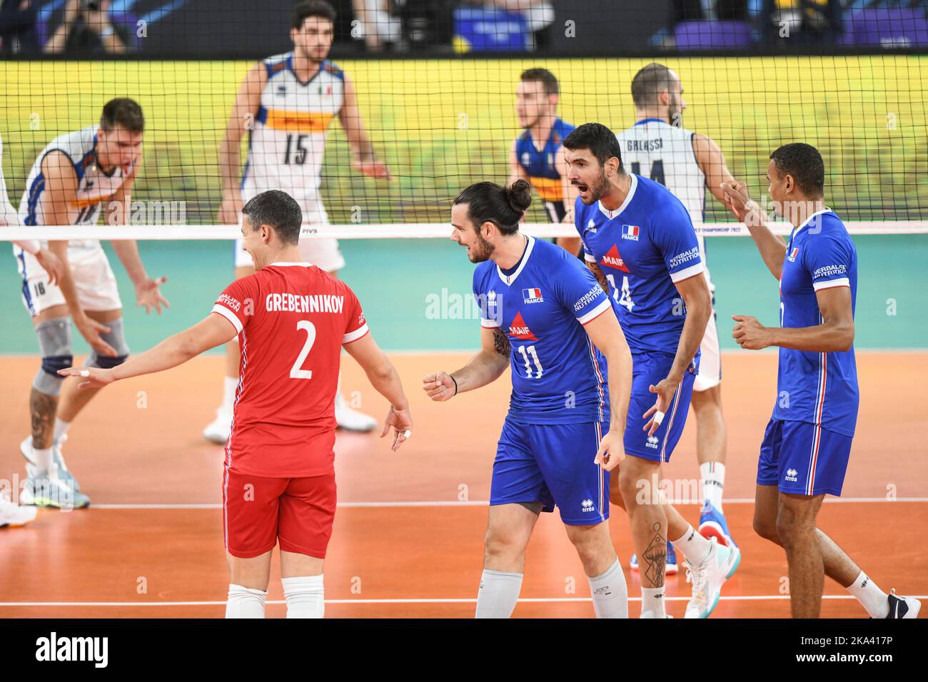 France Volleyball National Team Volleyball World Championship 2022 ...