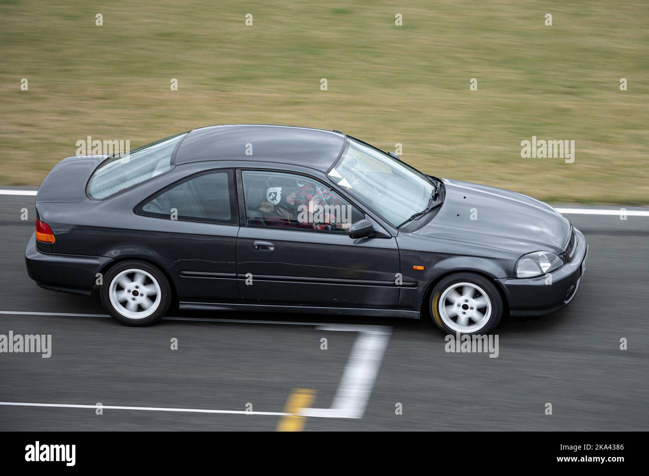 Honda Civic Eg6 on the race track Stock Photo - Alamy