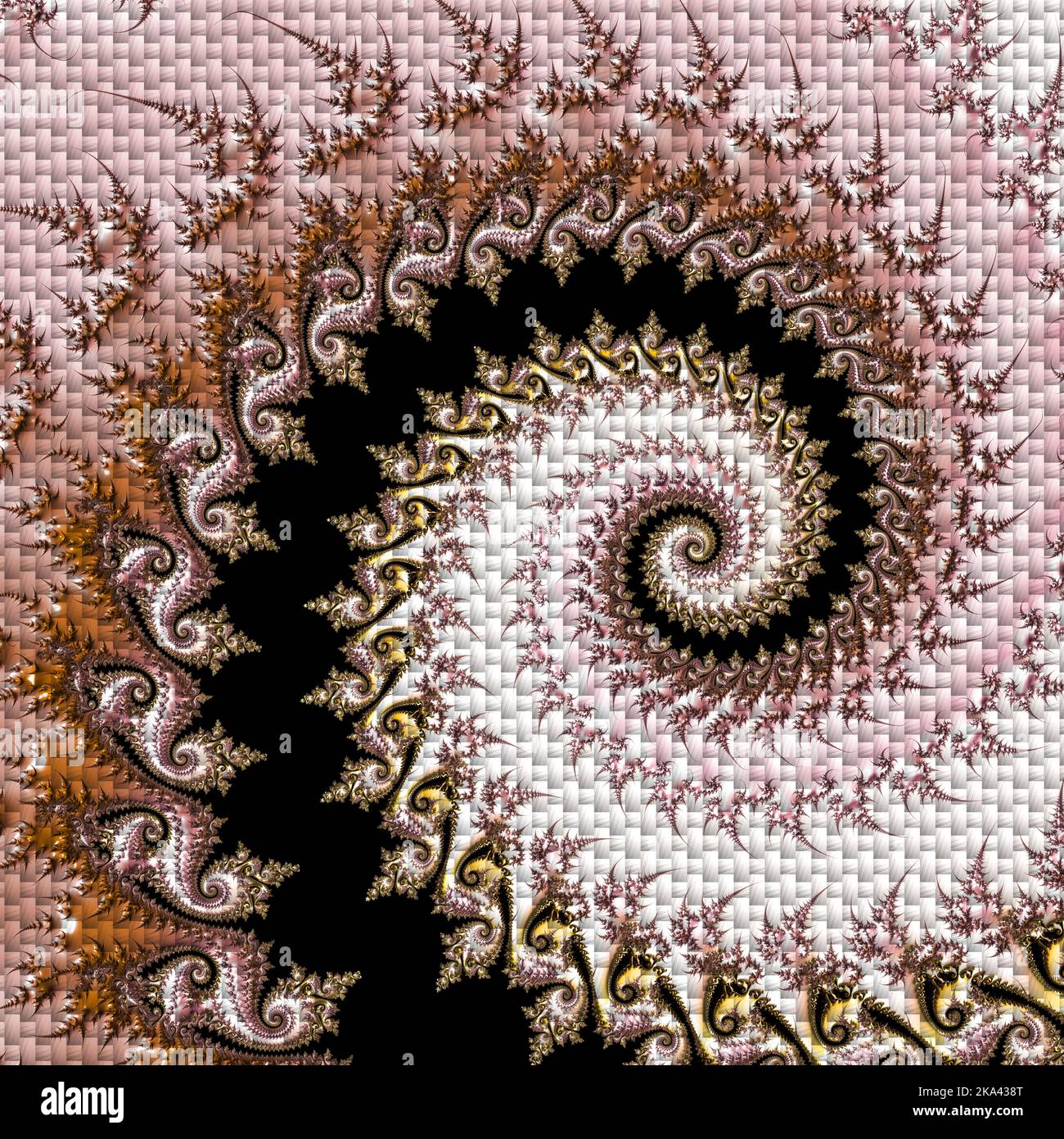 Take a look in the nice infinity of computer rendered visual art fractals - abstract design ...