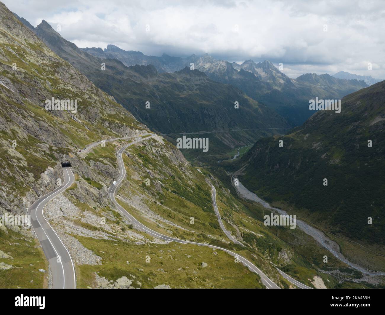 Sustenpass Susten Pass switzerland, glacier often ridden in combination ...