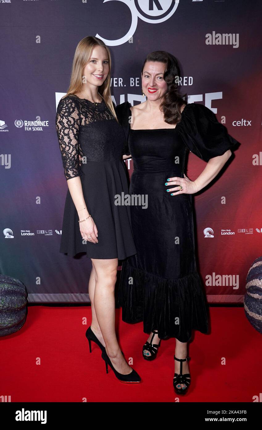 Laura Prast and Jo Hartley attending the world premiere of Swede ...