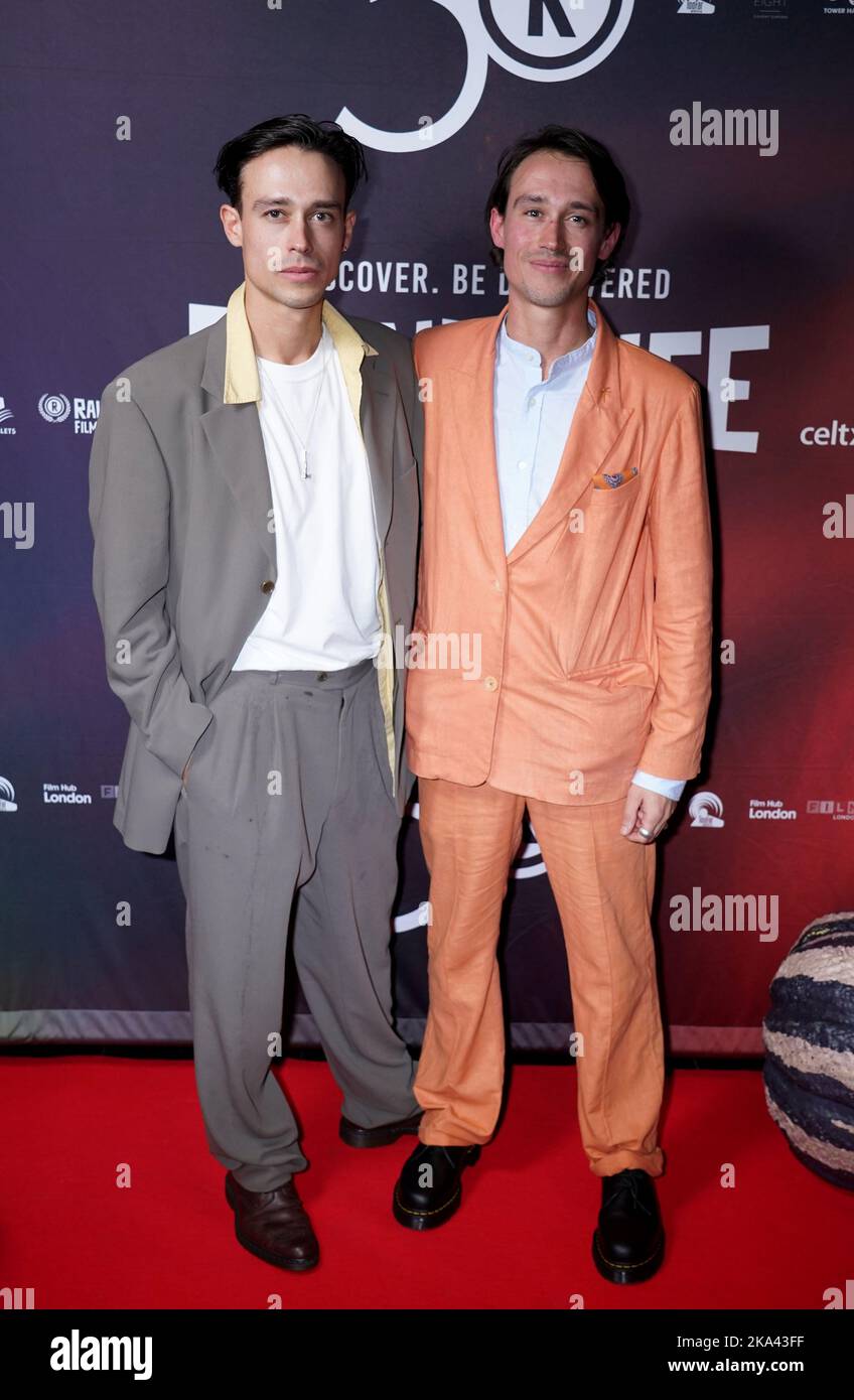 Jack Thompson-Roylance and Boris Thompson-Roylance attending the world ...