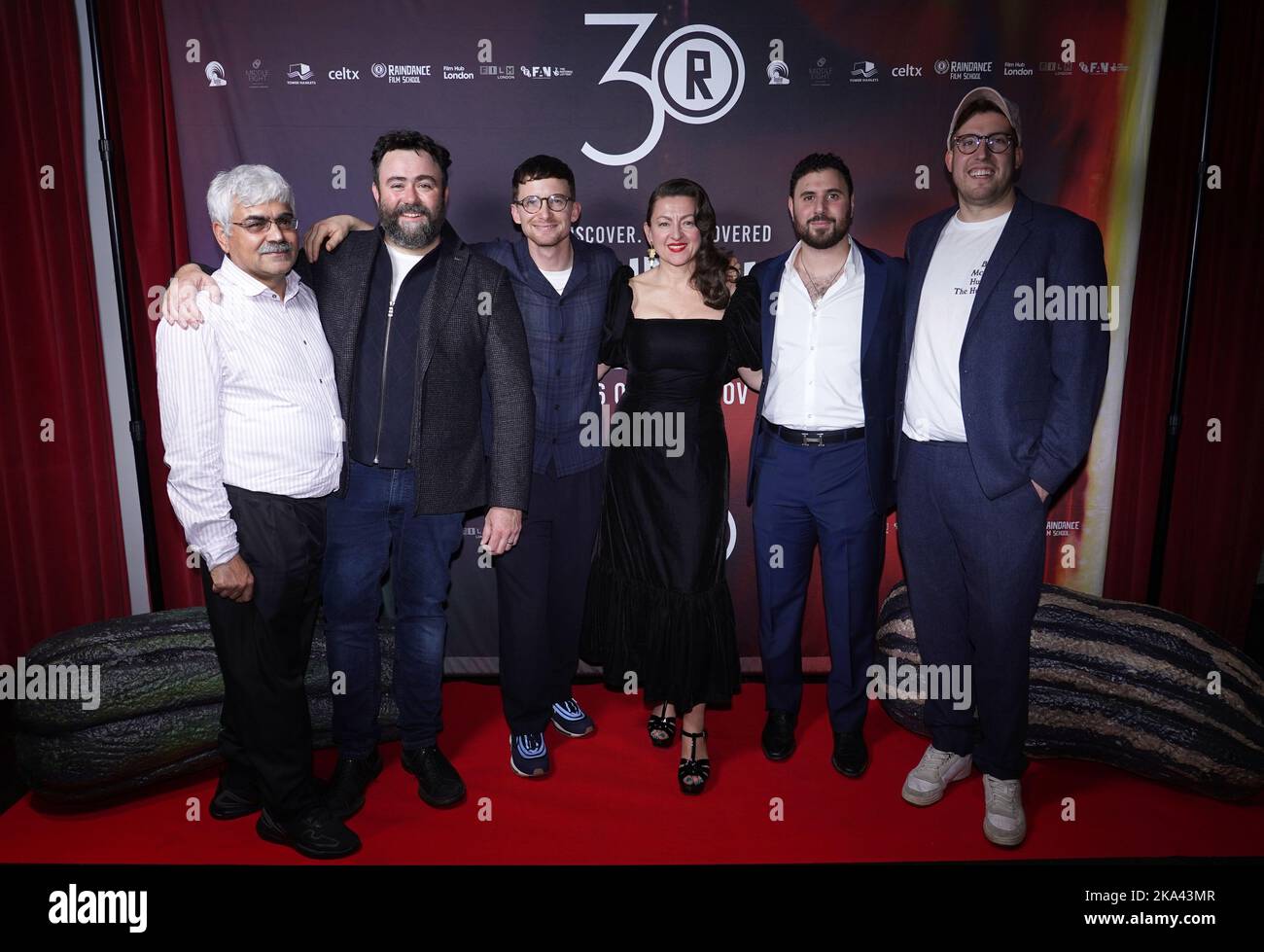 (left to right) Mark Silcox, Celyn Jones, Brook Driver, Jo Hartley ...