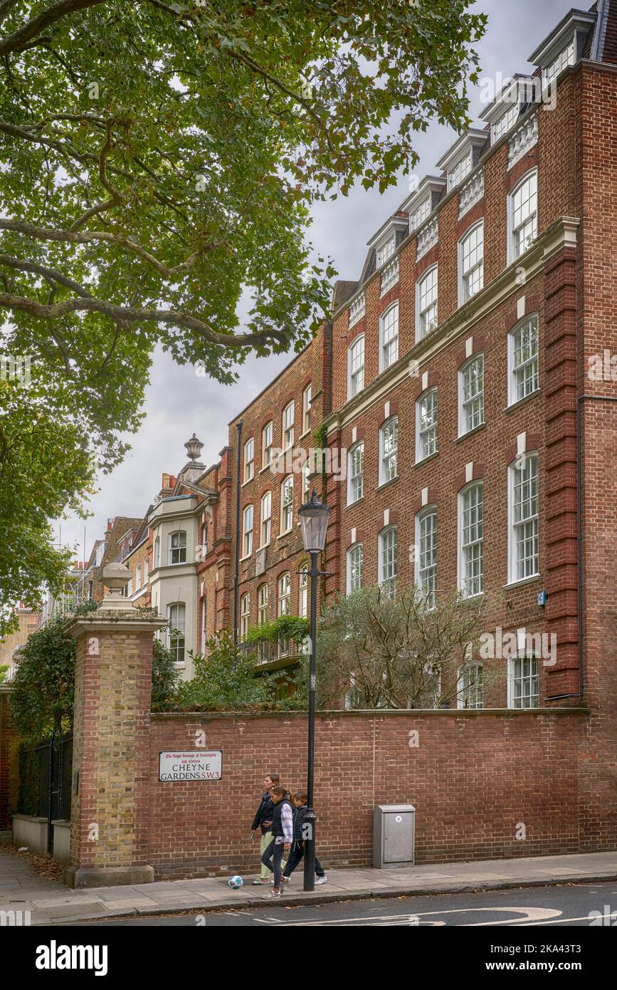 cheyne walk london Stock Photo - Alamy