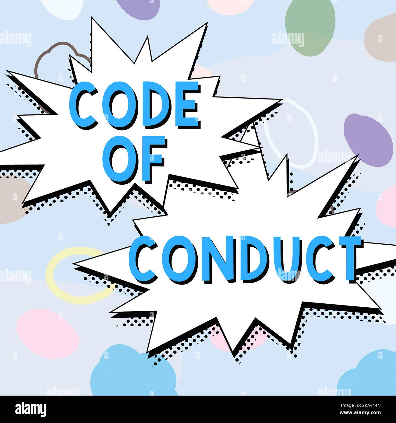 Text showing inspiration Code Of Conduct, Business idea set of ...