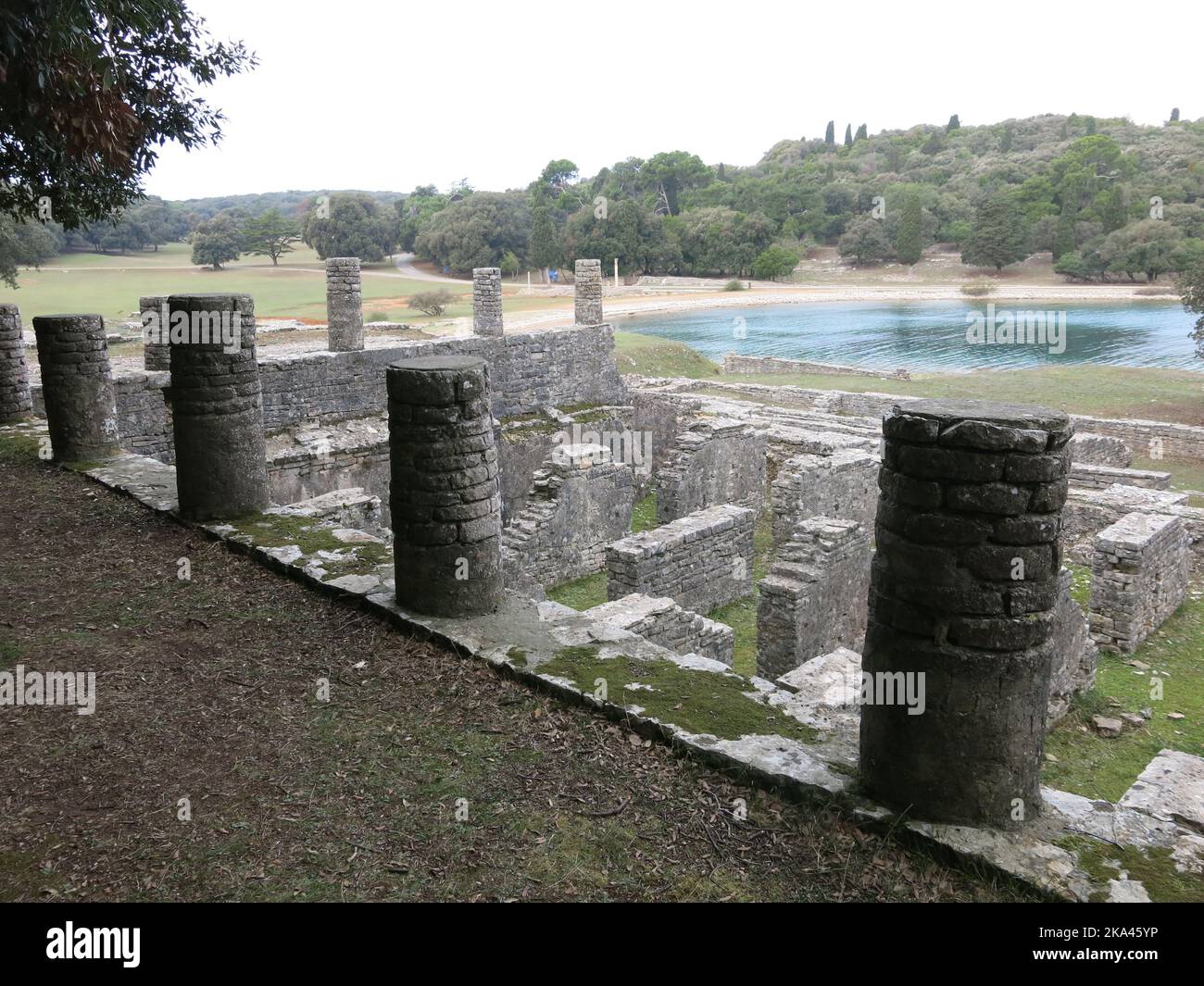 1st century Roman remains at the Byzantine Castrum are one of the ...