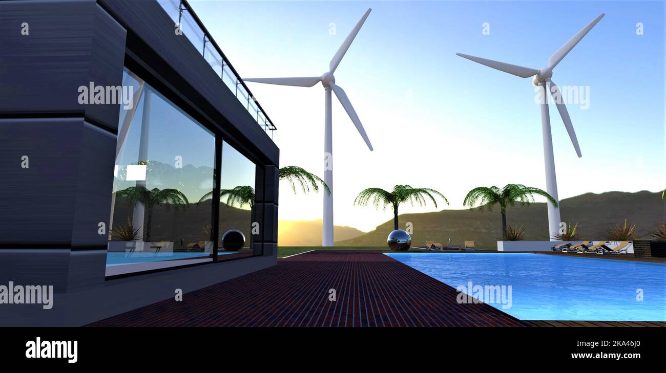 Wind turbines as a source of renewable energy on the territory of a ...