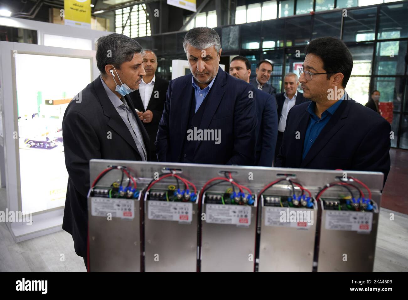 Tehran, Iran. 31st Oct, 2022. Mohammad Eslami Head of the Atomic Energy ...