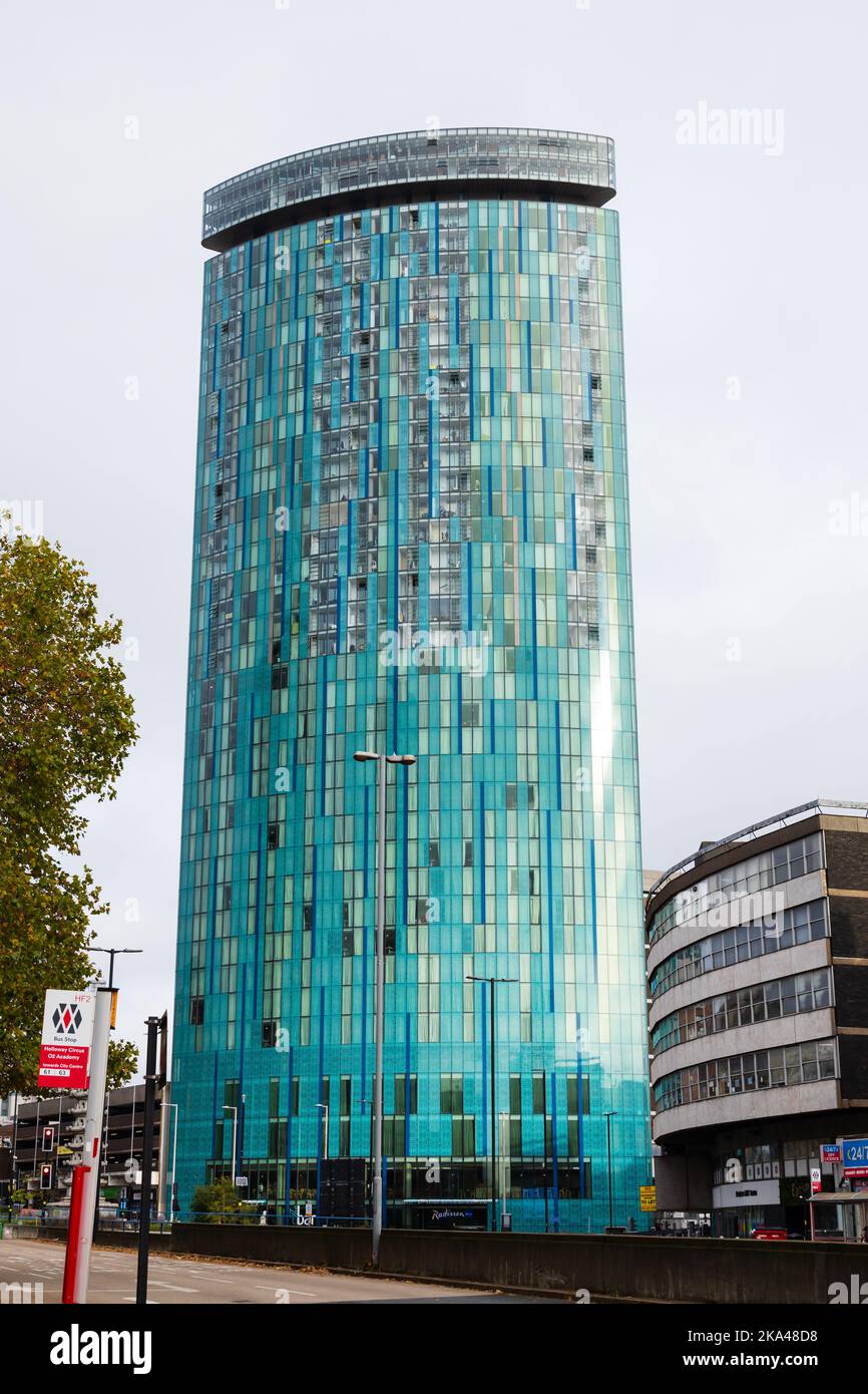 Radisson Blu hotel, Holloway Circus, Queensway, Birmingham ...