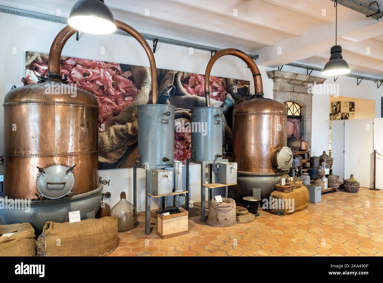 Grasse, France - August 6, 2022: Vintage interiors of historic Musee ...