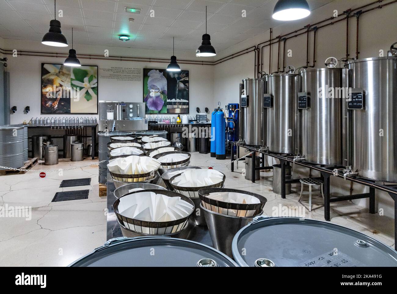 Grasse, France - August 6, 2022: Vintage interiors of historic Musee ...