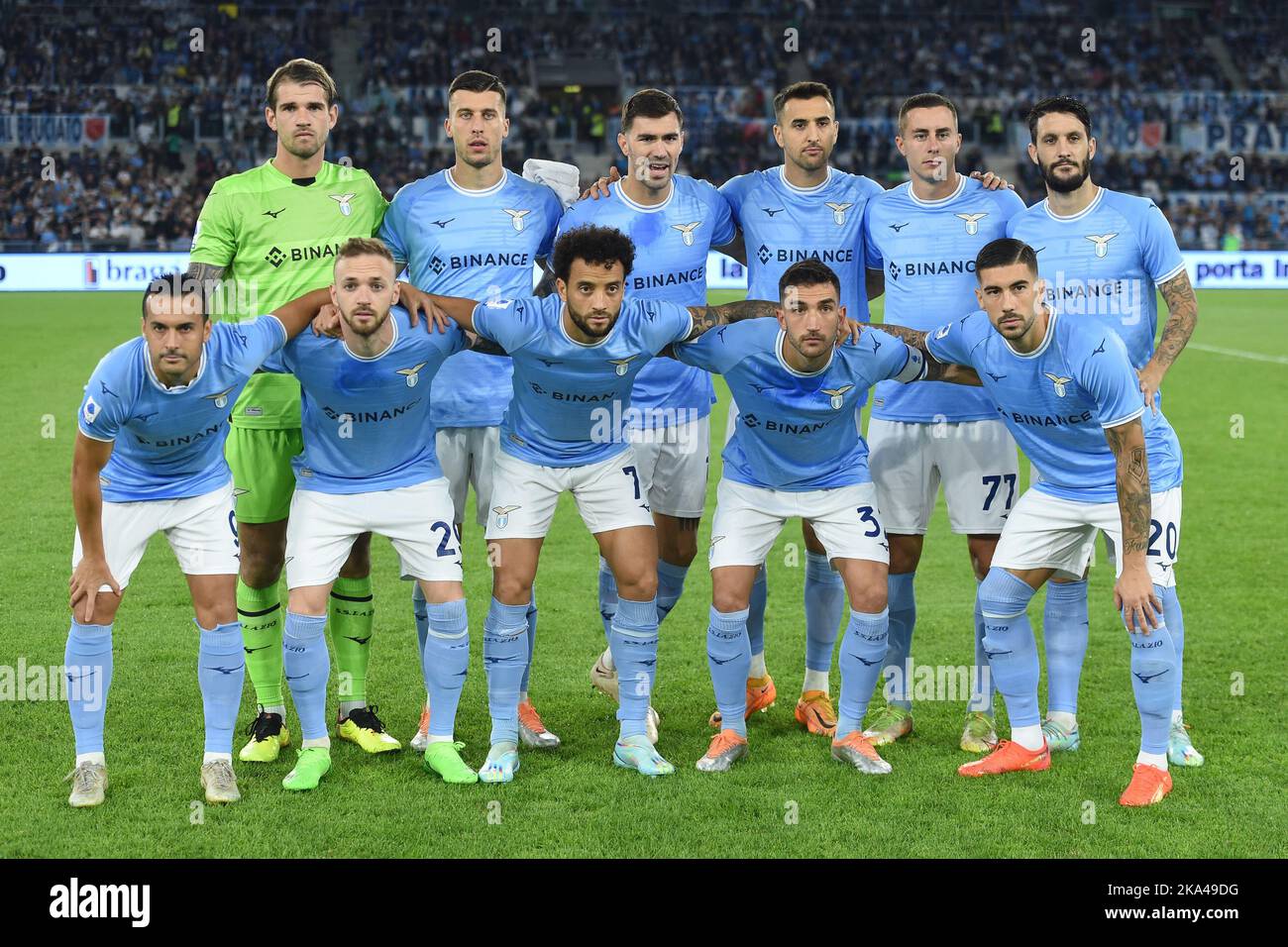 30th October 2022; Stadio Olimpico, Rome, Italy: Serie A Football, SS ...