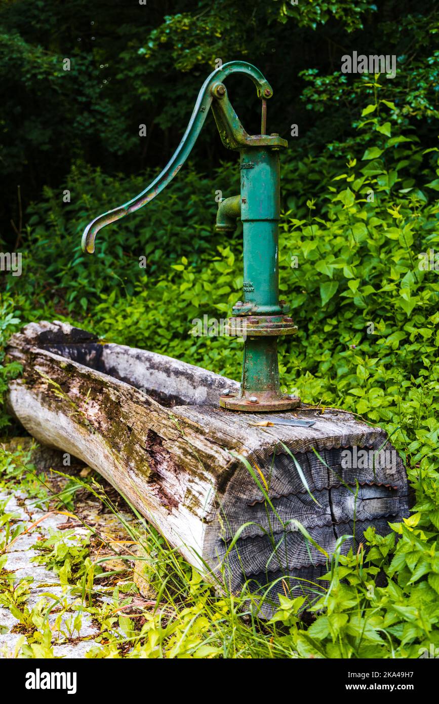 Pump wood trees hi-res stock photography and images - Alamy