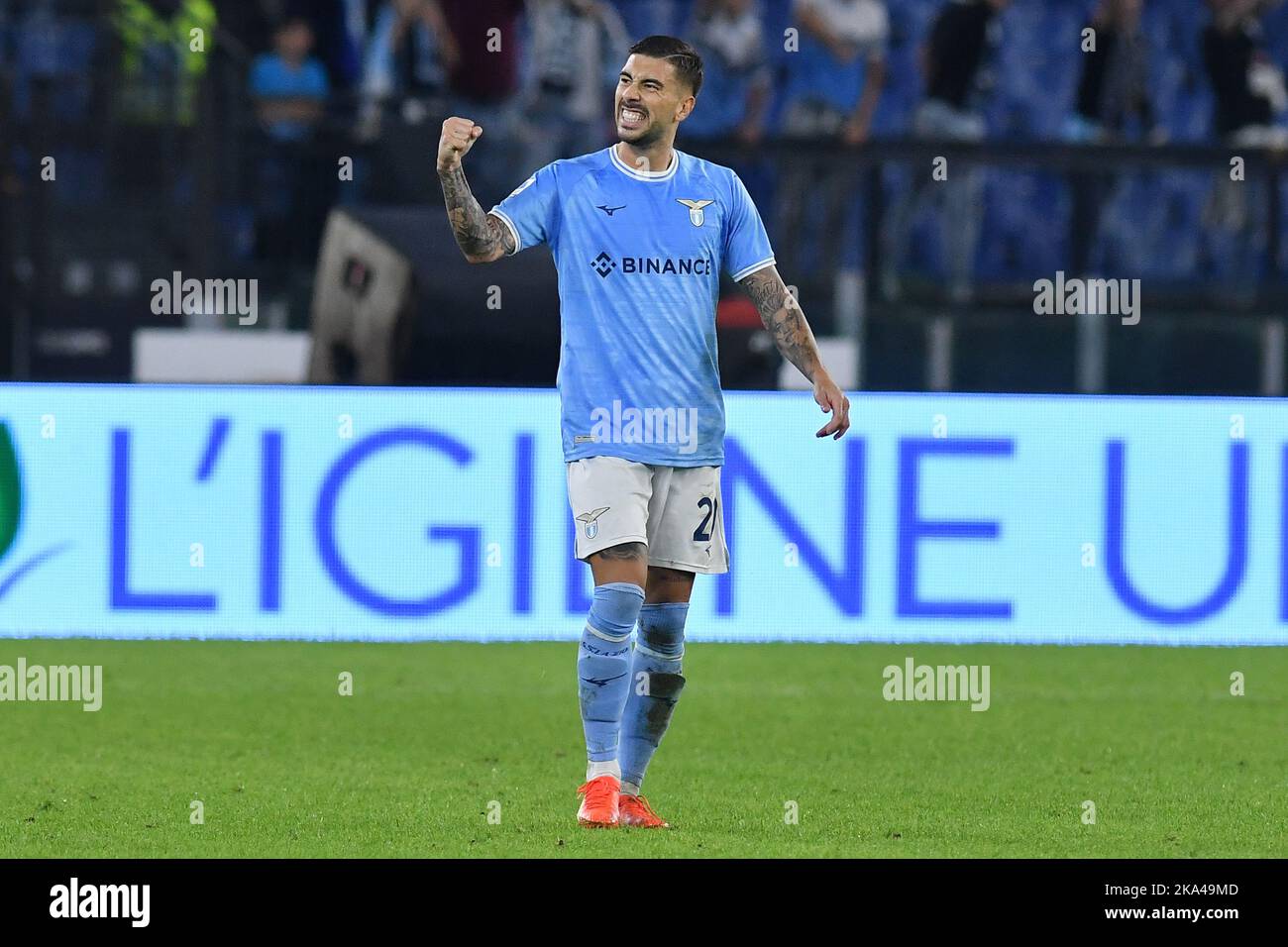 30th October 2022; Stadio Olimpico, Rome, Italy: Serie A Football, SS ...