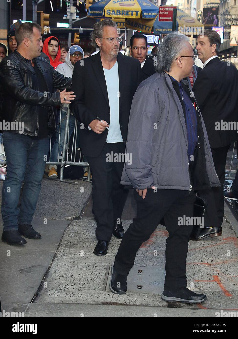Matthew Perry on Good Morning America -PICTURED: Matthew Perry ...