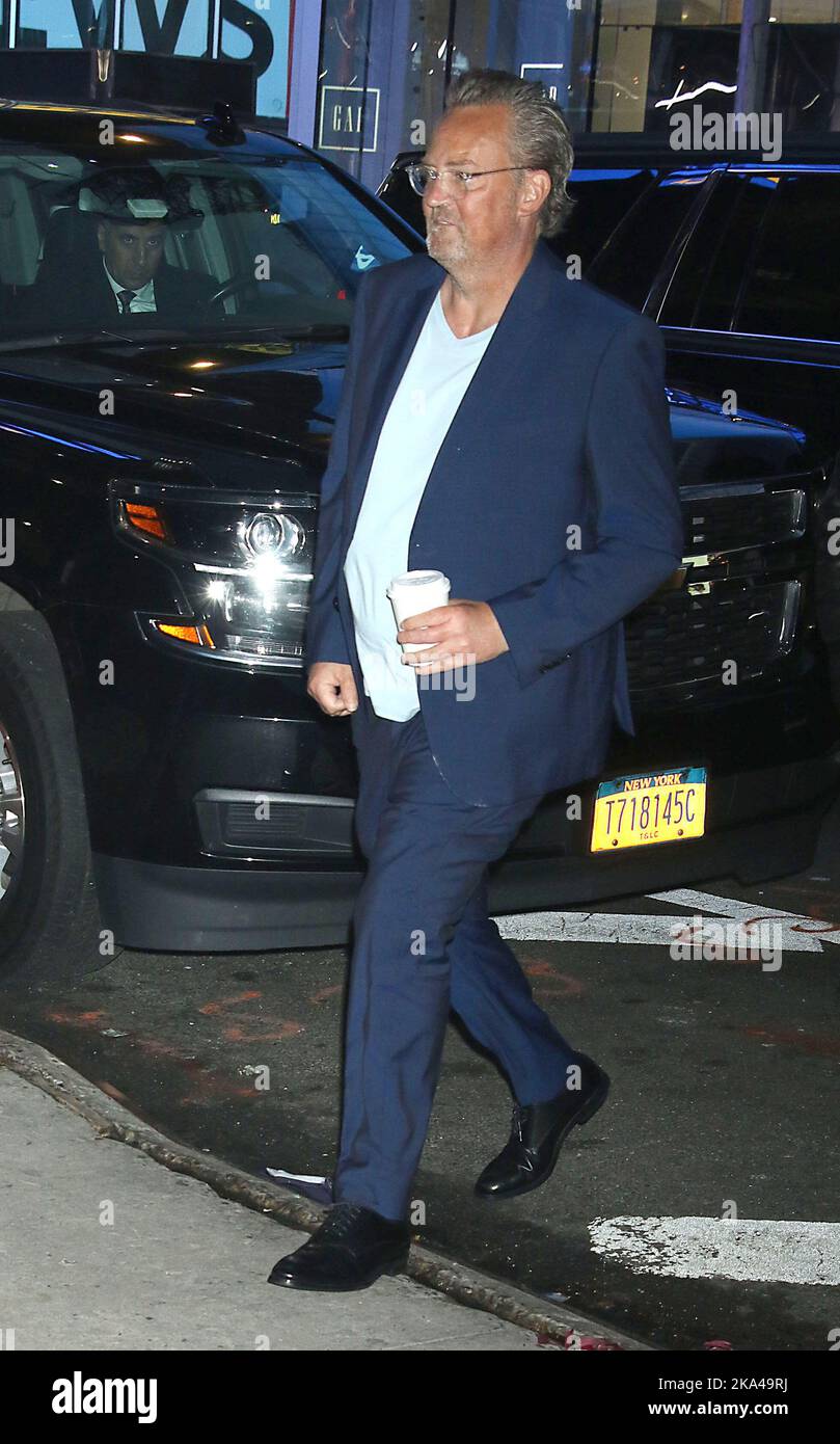 Matthew Perry on Good Morning America -PICTURED: Matthew Perry ...