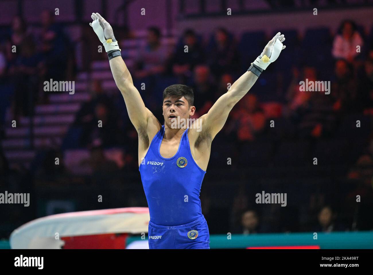 Liverpool, Italy, M&S Bank Arena, October 31, 2022, Yumi Abbadini (ITA ...