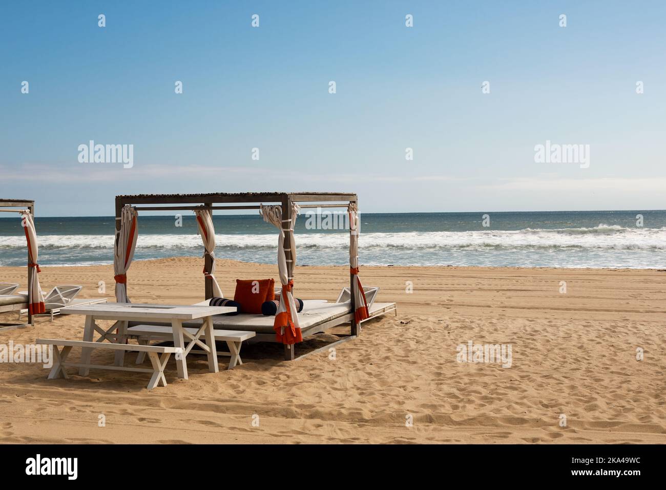 Cabana beach hi-res stock photography and images - Alamy
