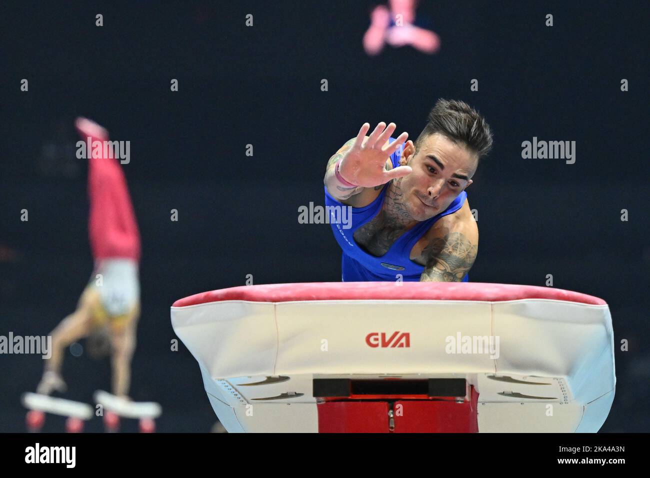 M&S Bank Arena, Liverpool, Italy, October 31, 2022, Nicola Bartolini ...