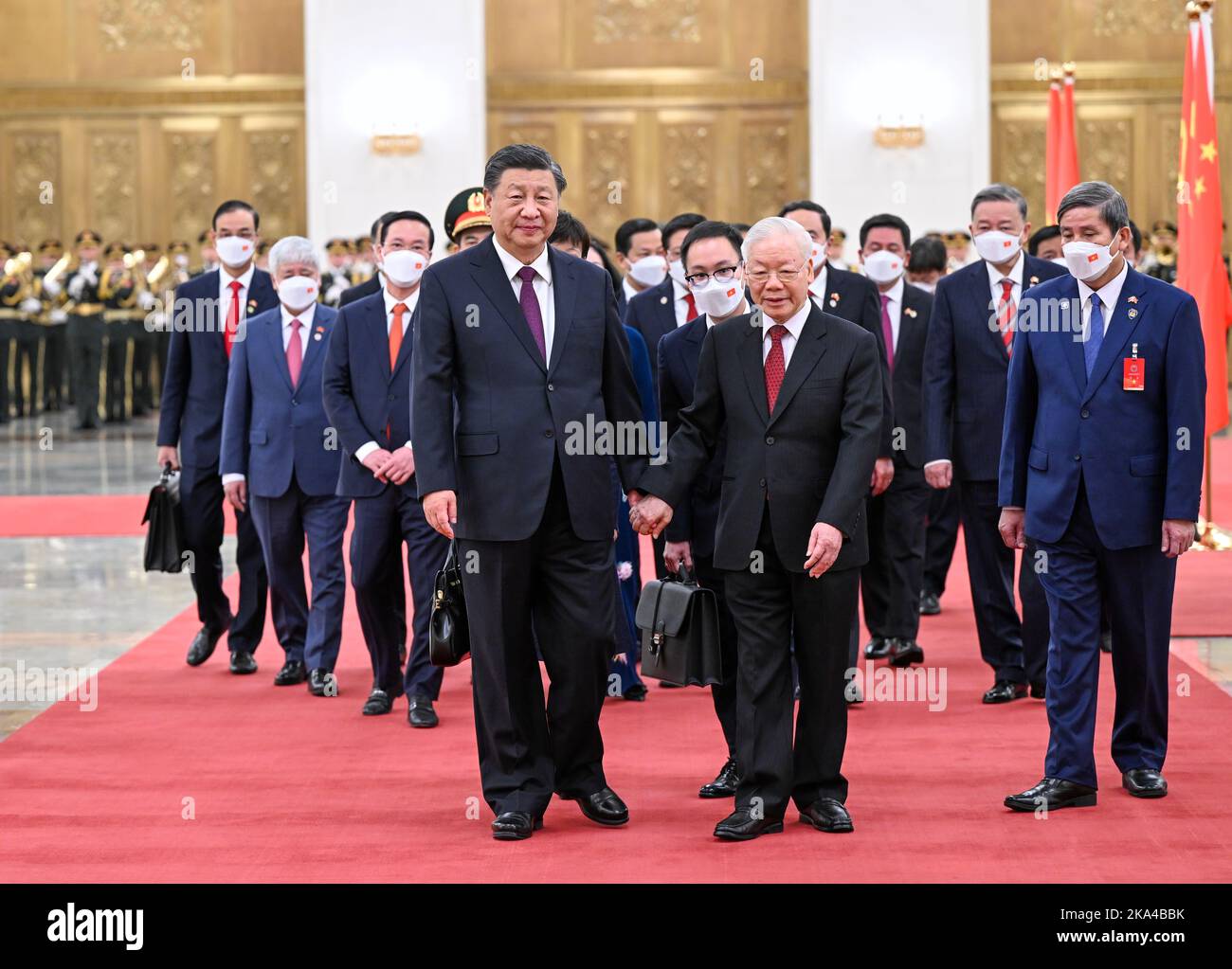Beijing, China. 31st Oct, 2022. Xi Jinping, general secretary of the ...