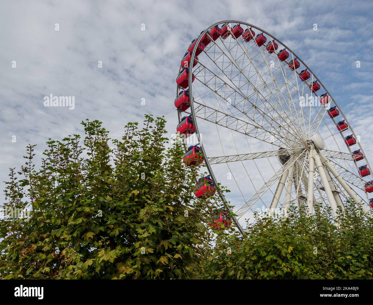 the city of Dusseldorf at the river rhine Stock Photo - Alamy