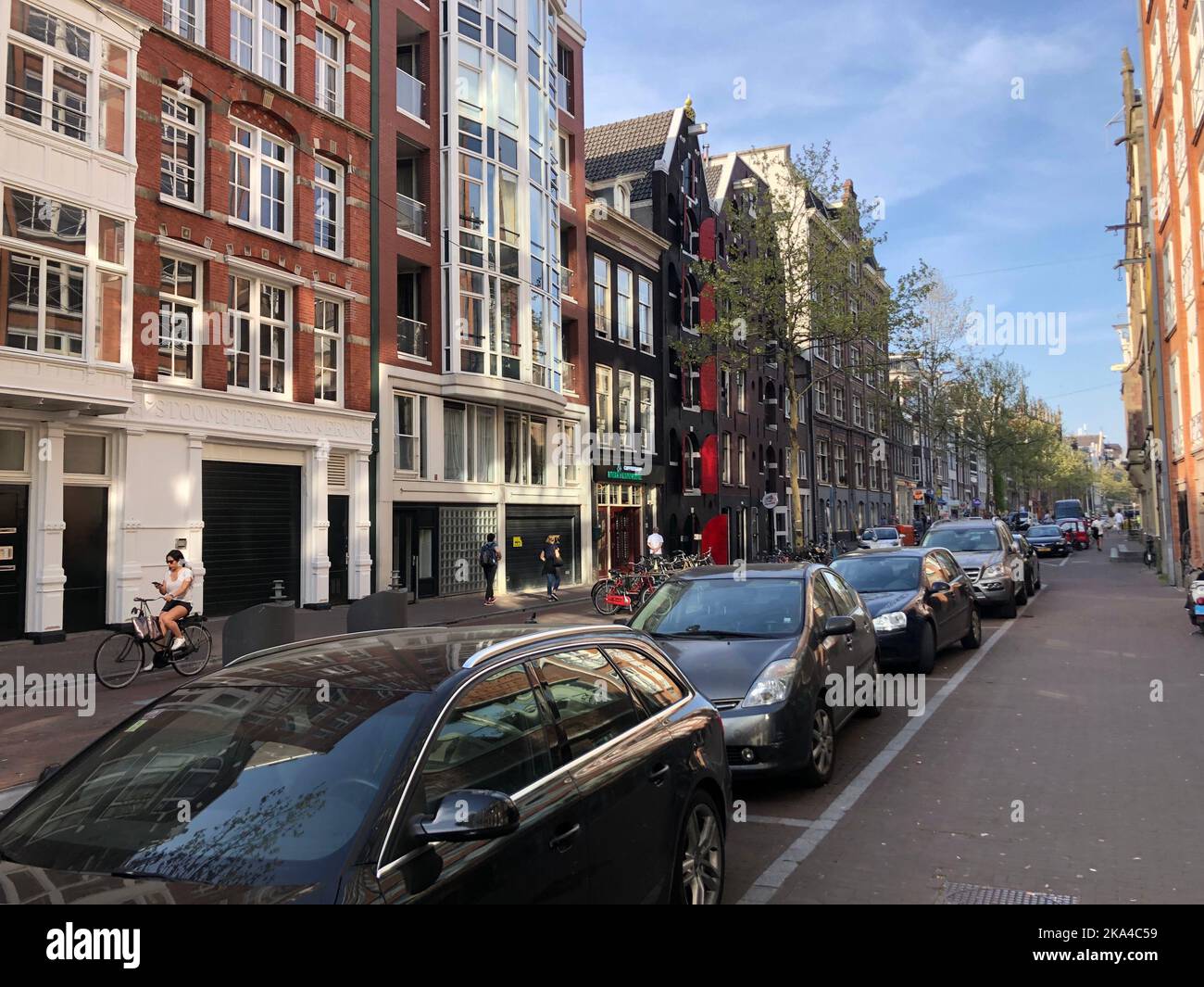 Amsterdam car parking hi-res stock photography and images - Alamy
