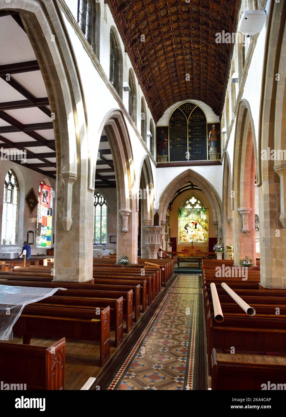 Interior st johns church hi-res stock photography and images - Alamy