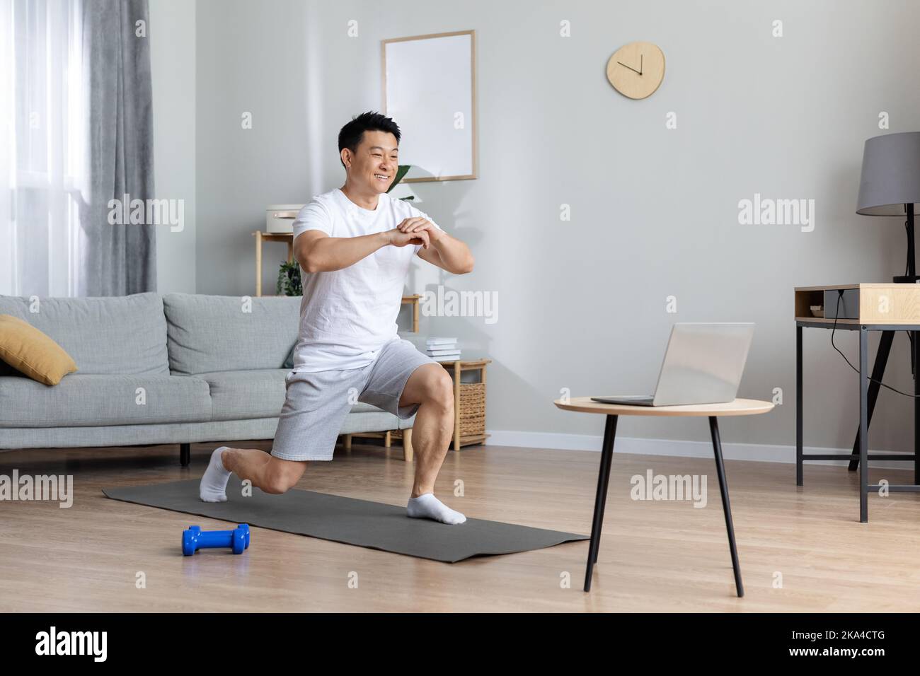 Asian male exercising hi-res stock photography and images - Alamy