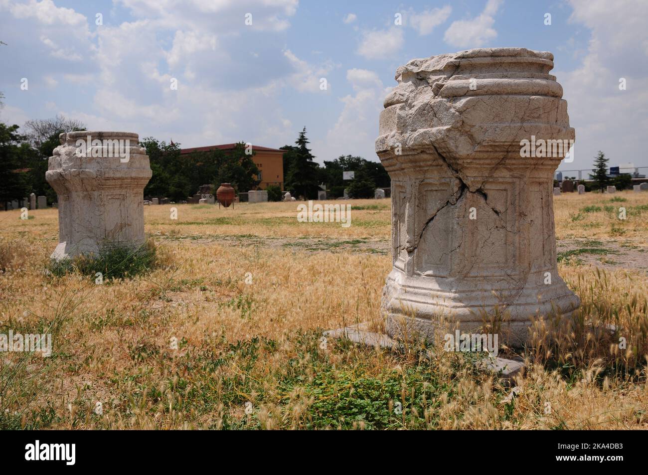 The Roman Bath in Ankara, Turkey, is from the ancient period Stock ...