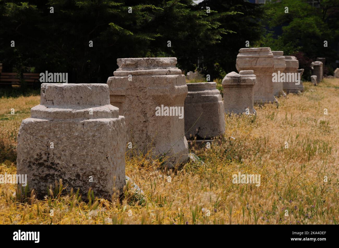 The Roman Bath in Ankara, Turkey, is from the ancient period Stock ...