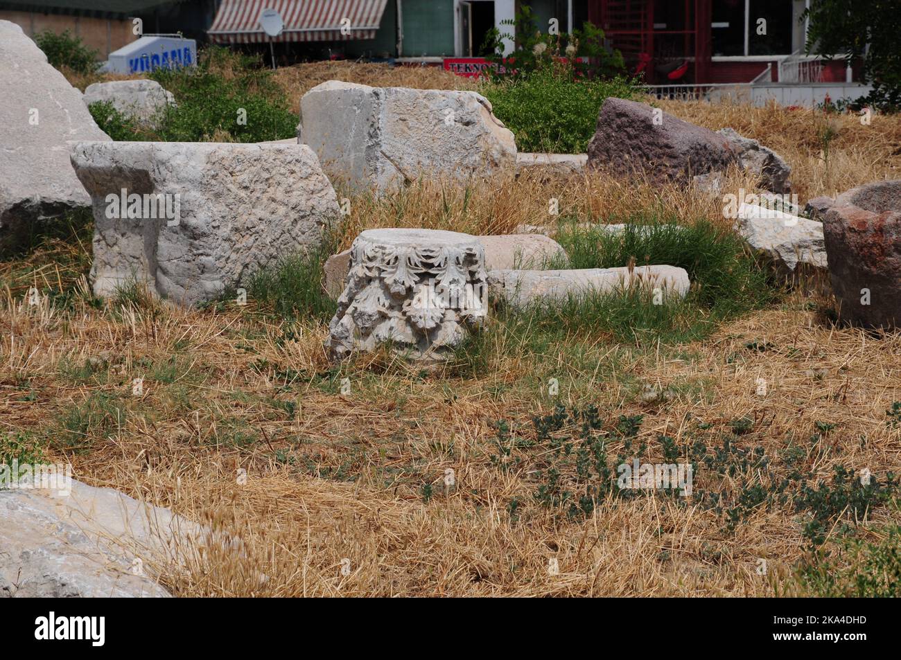 The Roman Bath in Ankara, Turkey, is from the ancient period Stock ...