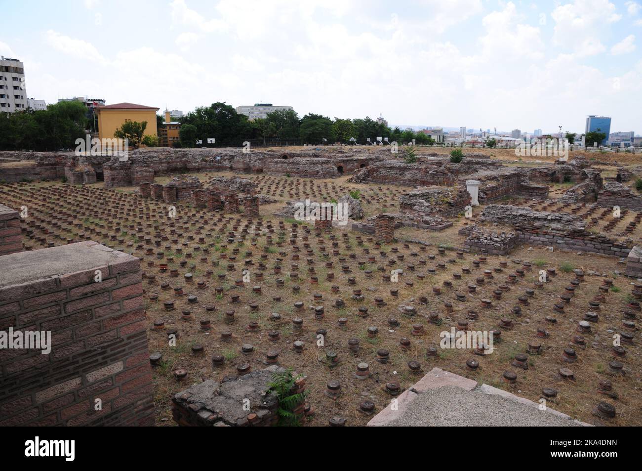 The Roman Bath in Ankara, Turkey, is from the ancient period Stock ...