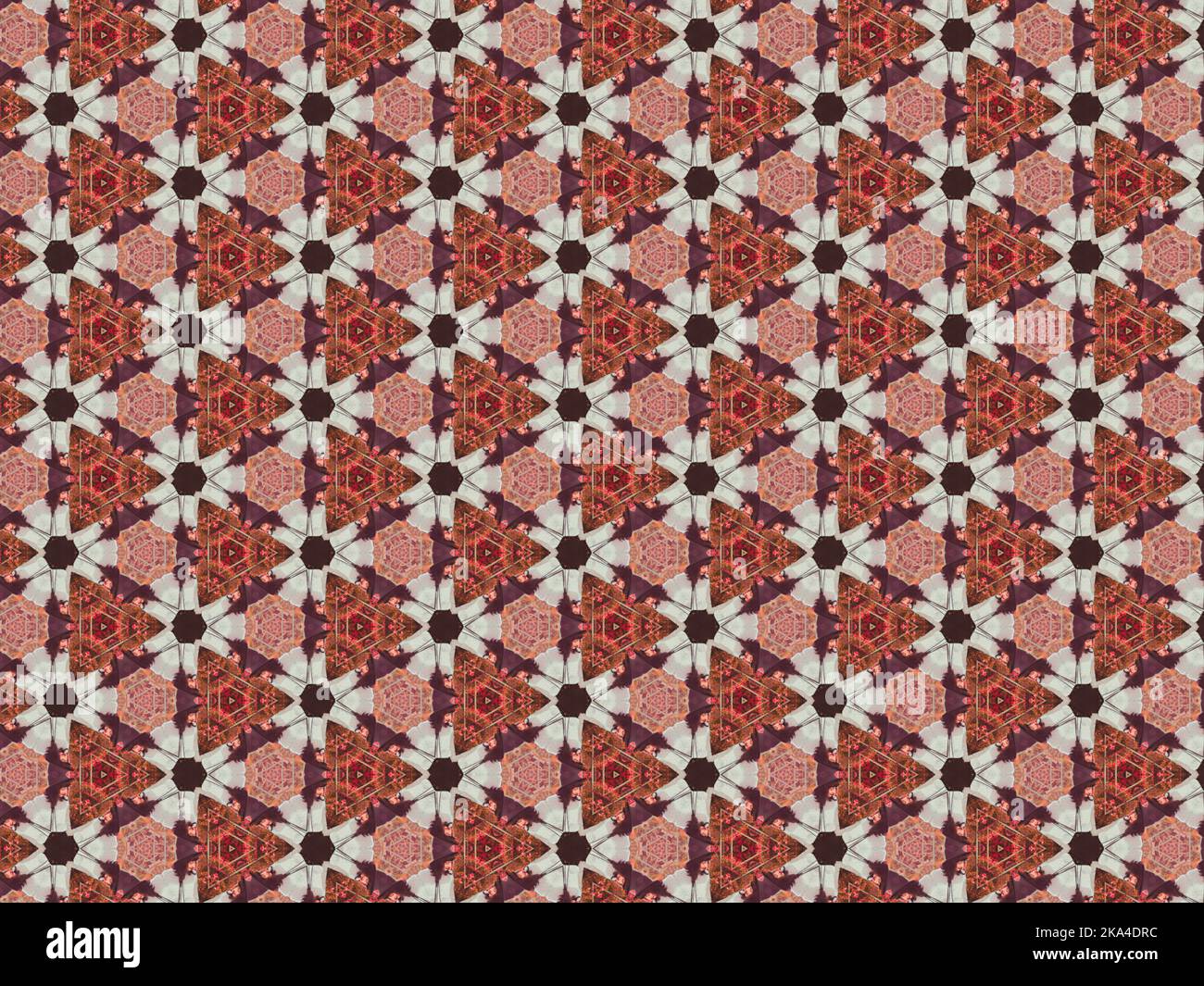 A vibrant red seamless patterned background for wallpapers Stock Photo ...