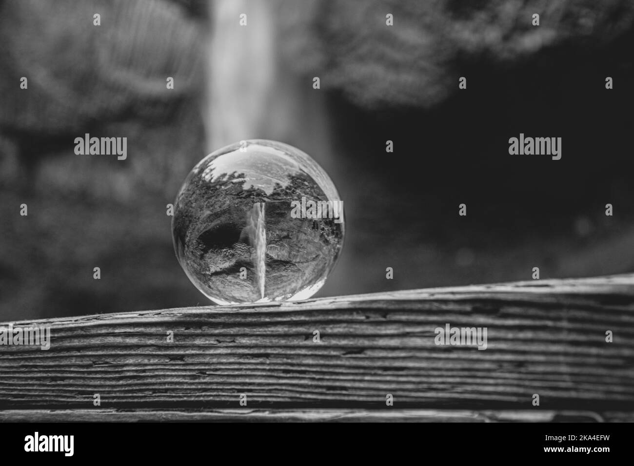 Crystal ball background Black and White Stock Photos & Images - Alamy