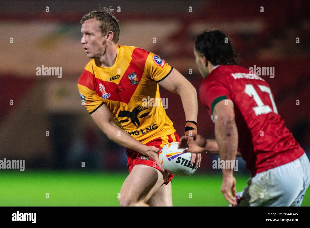 Doncaster, England - 31st October 2022 - Rugby League World Cup Papua ...