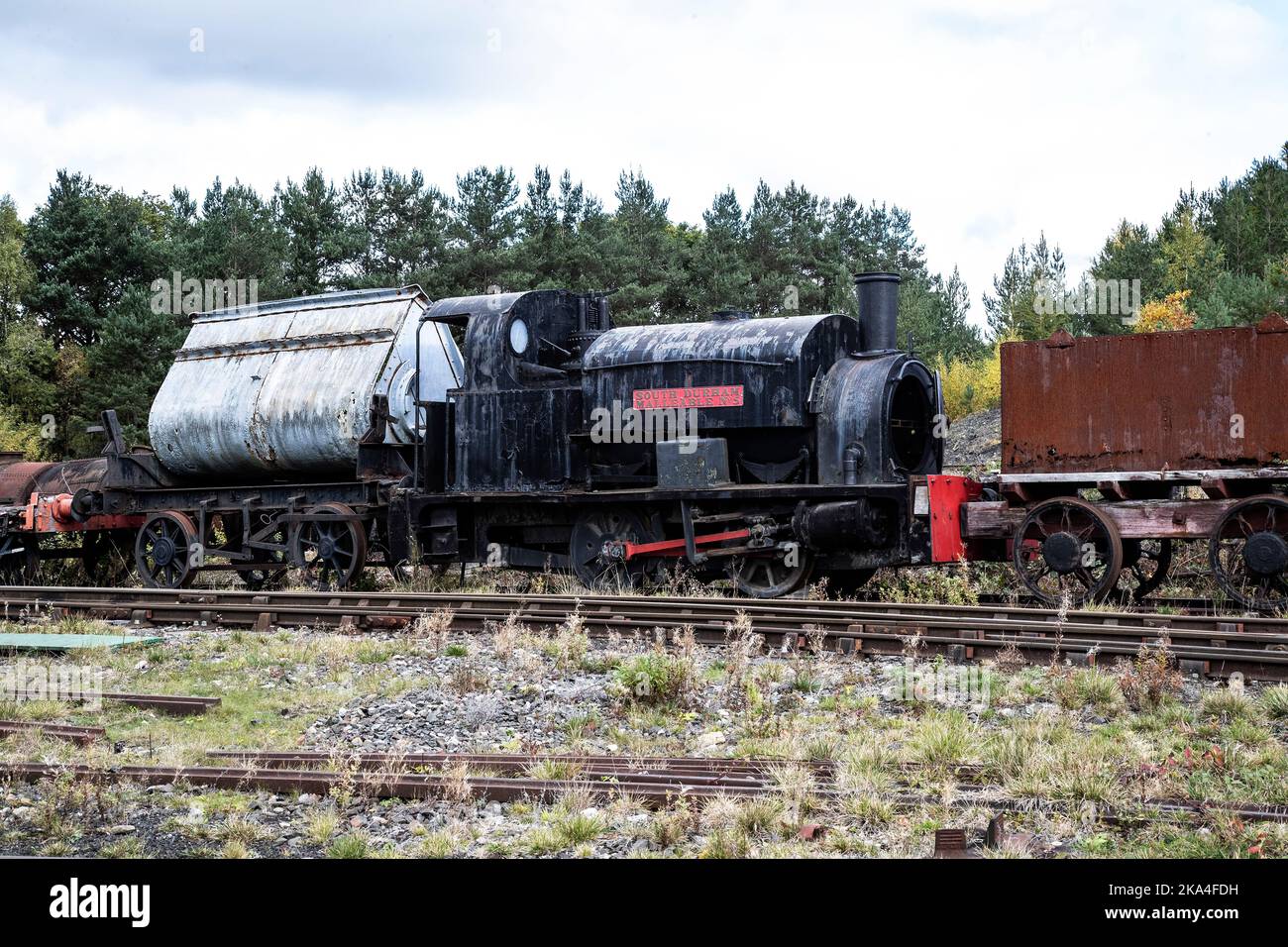 South Durham Steel and Iron Co Malleable No 5 0-4-0ST steam locomotive ...