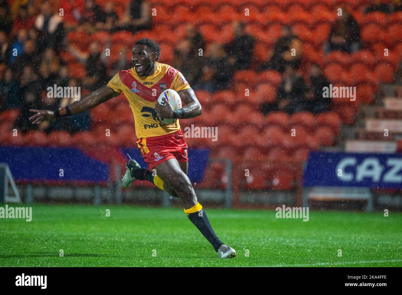 Doncaster, England - 31st October 2022 - Rugby League World Cup Papua ...