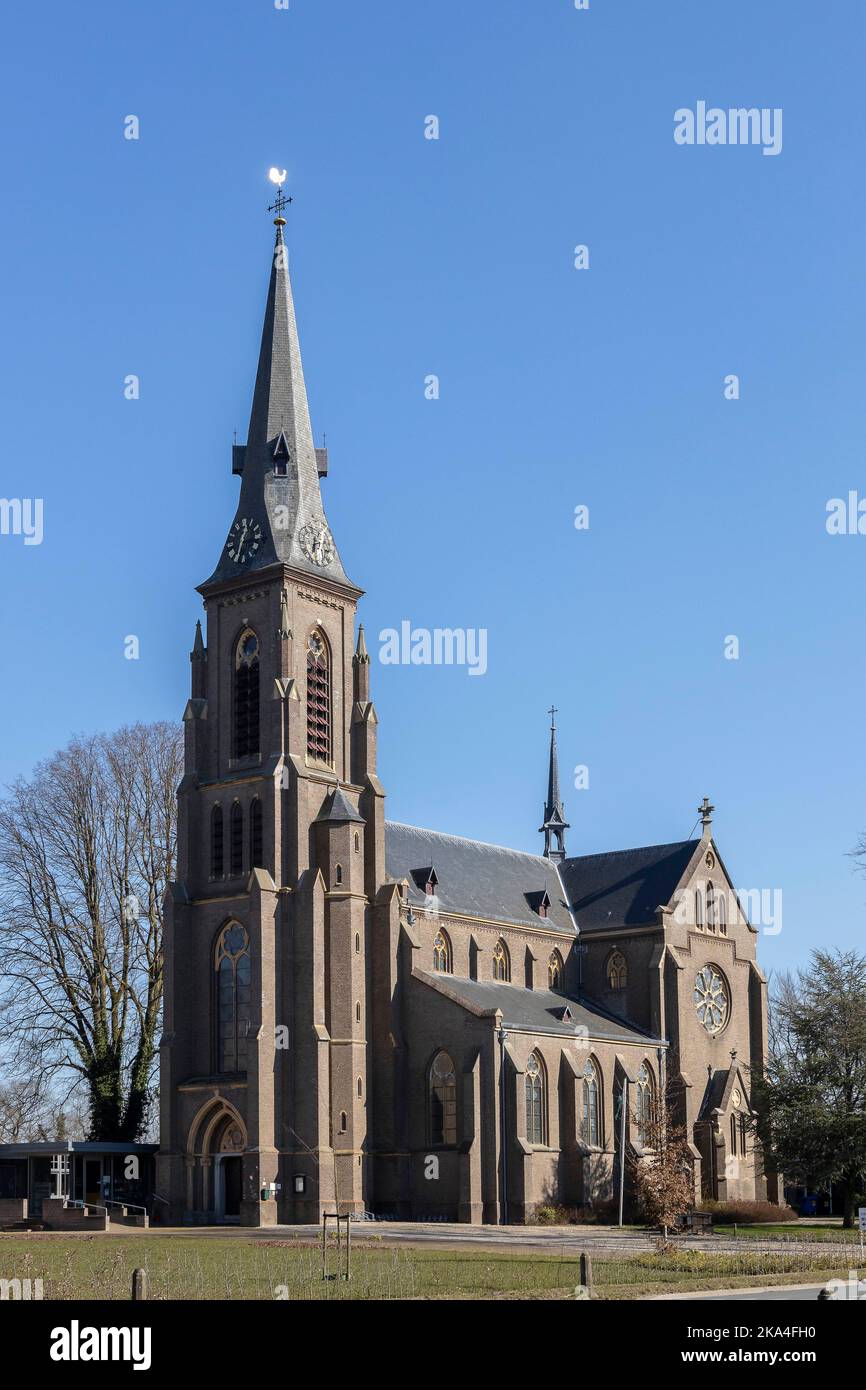 Dutch catholic church architecture of Antoniuskerk and sculpture museum ...