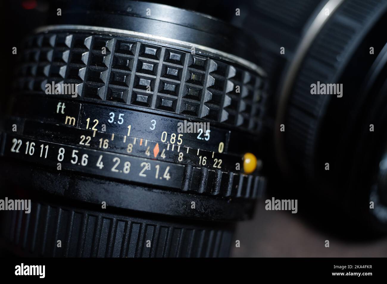 A macro shot of camera gear Stock Photo - Alamy