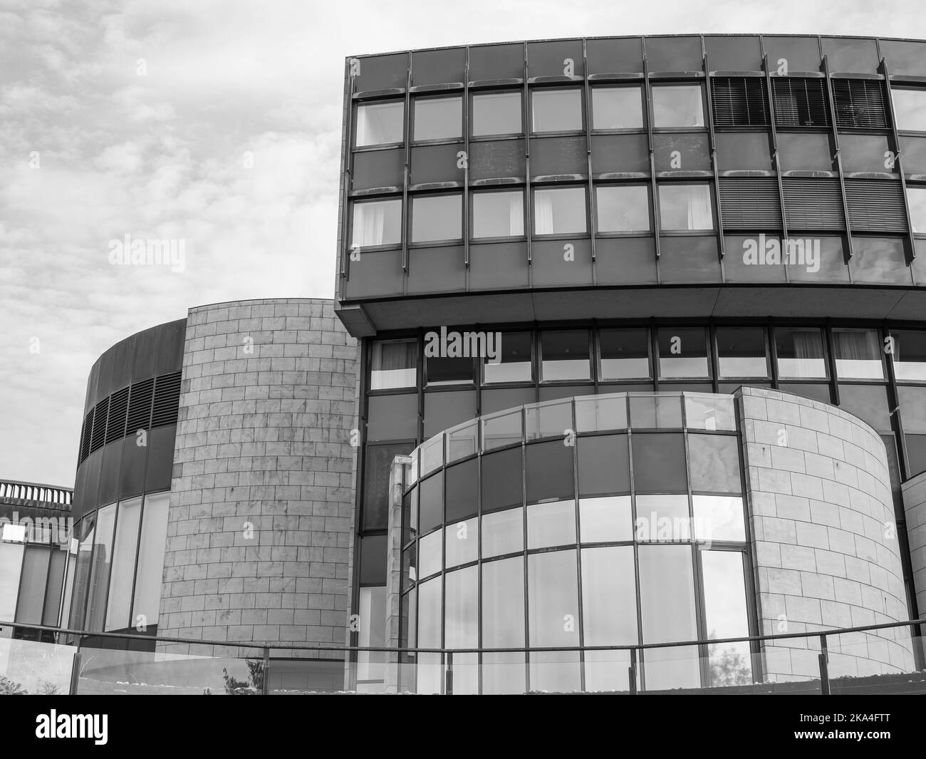 the city of Dusseldorf at the river rhine Stock Photo - Alamy