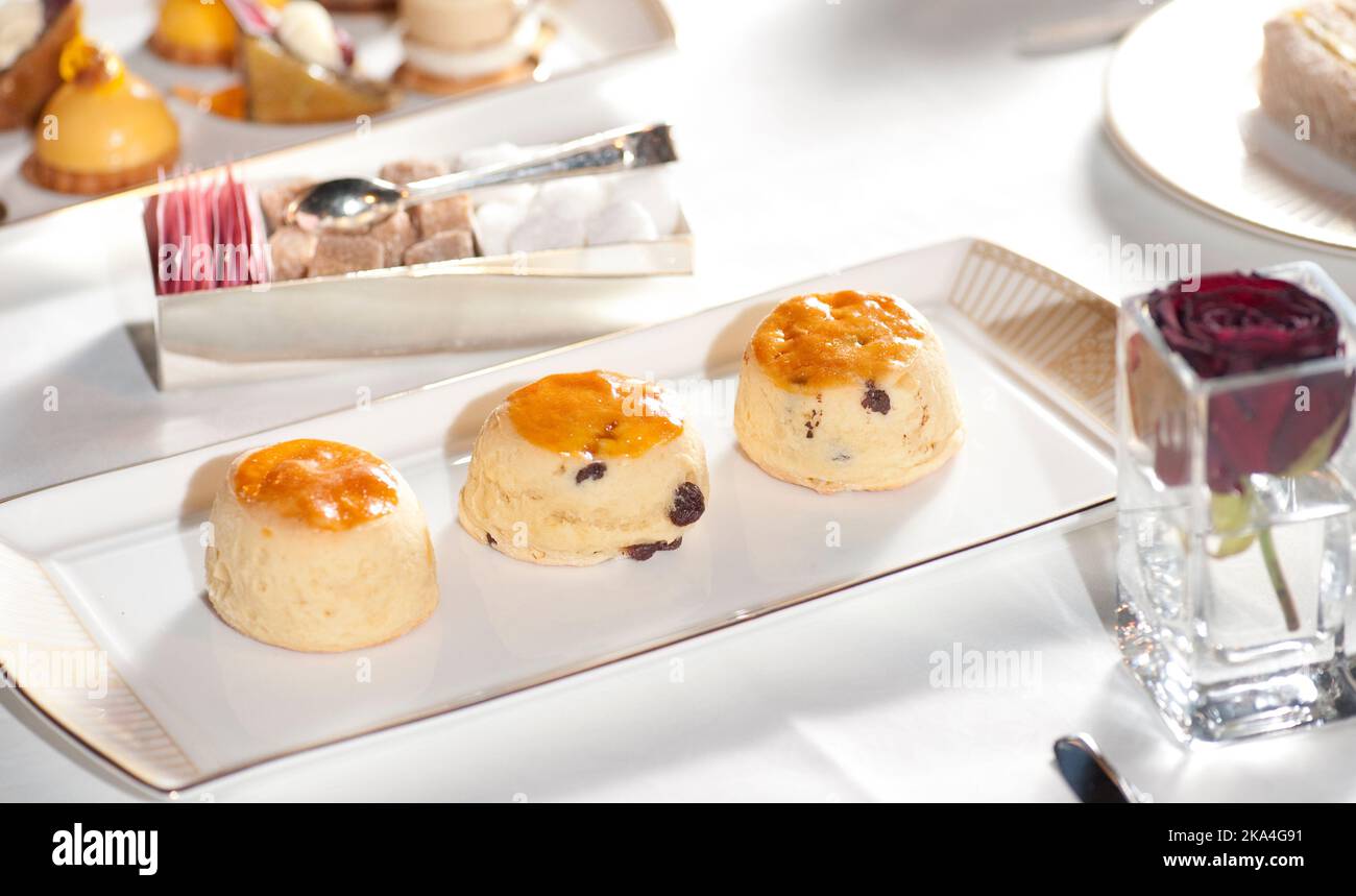 Afternoon tea menu hi-res stock photography and images - Alamy