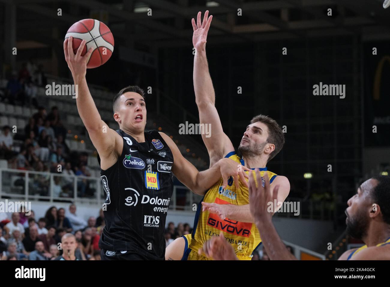 Trento, Italy, 30th October 2022, Gallery of the match between Dolomiti ...